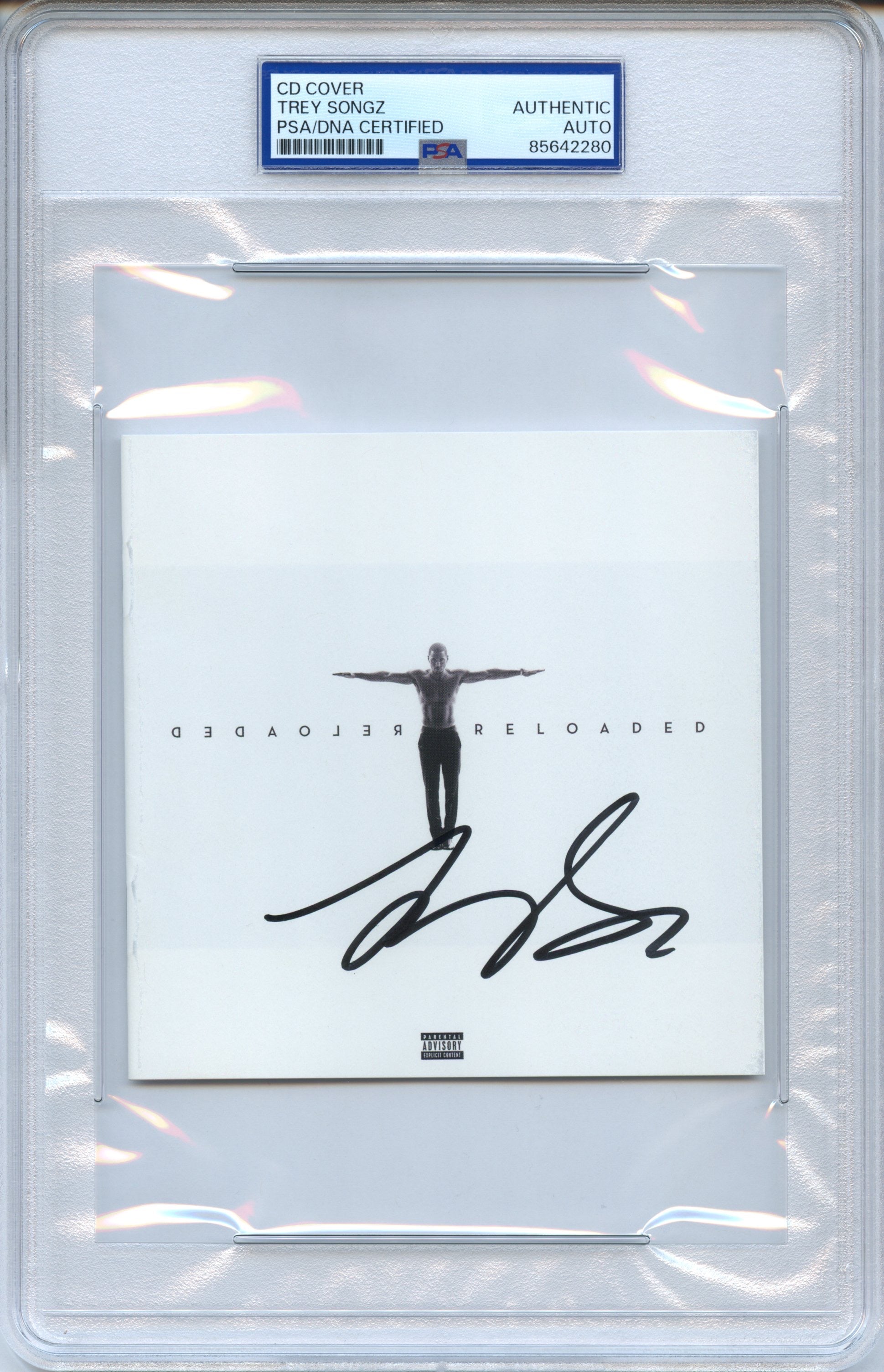 Trey Songz Signed Autographed CD Cover “Trigga Reloaded” PSA/DNA Authe
