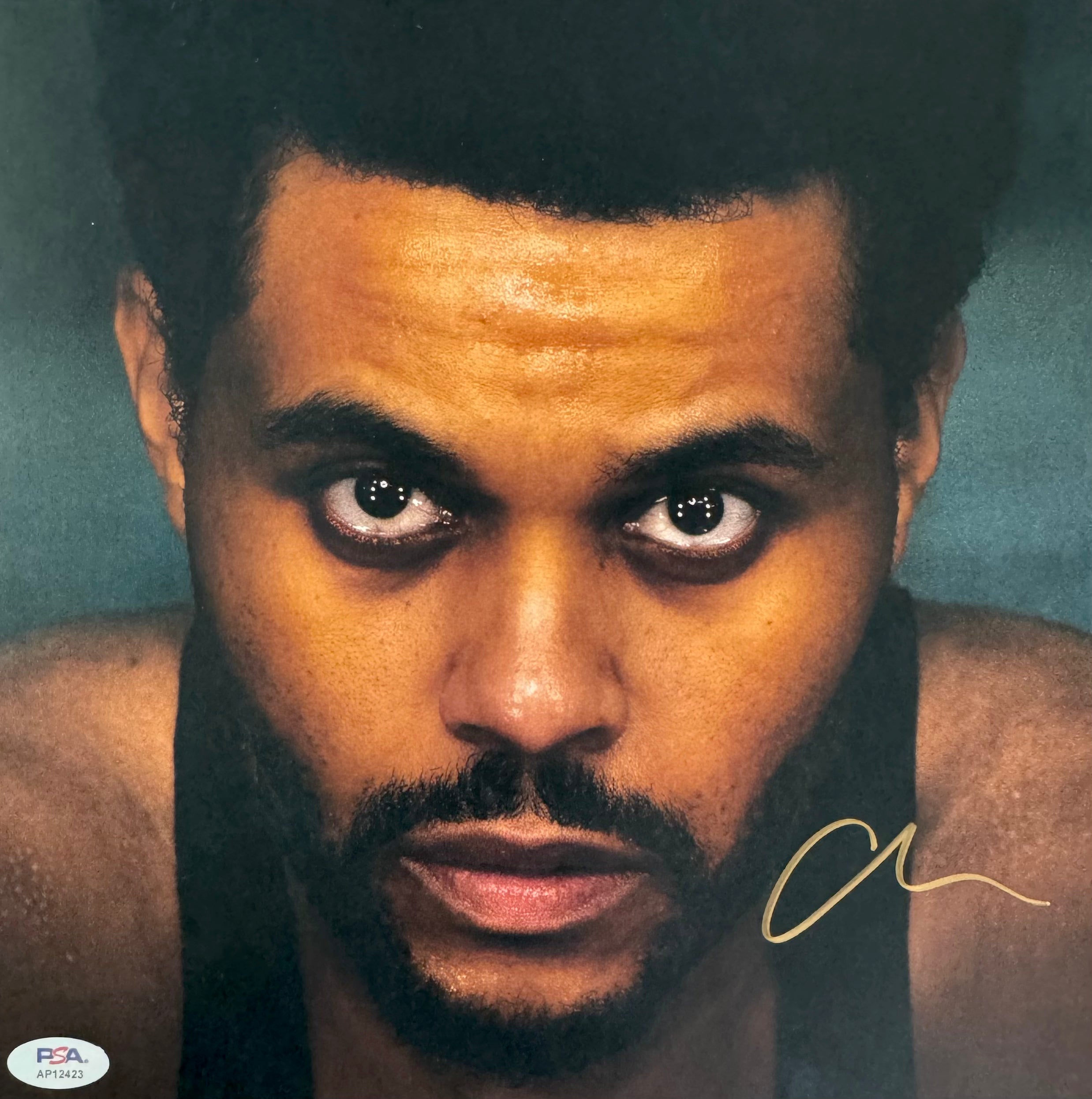 The Weeknd Signed Autographed Vinyl Insert "Hurry Up Tomorrow" PSA/DNA