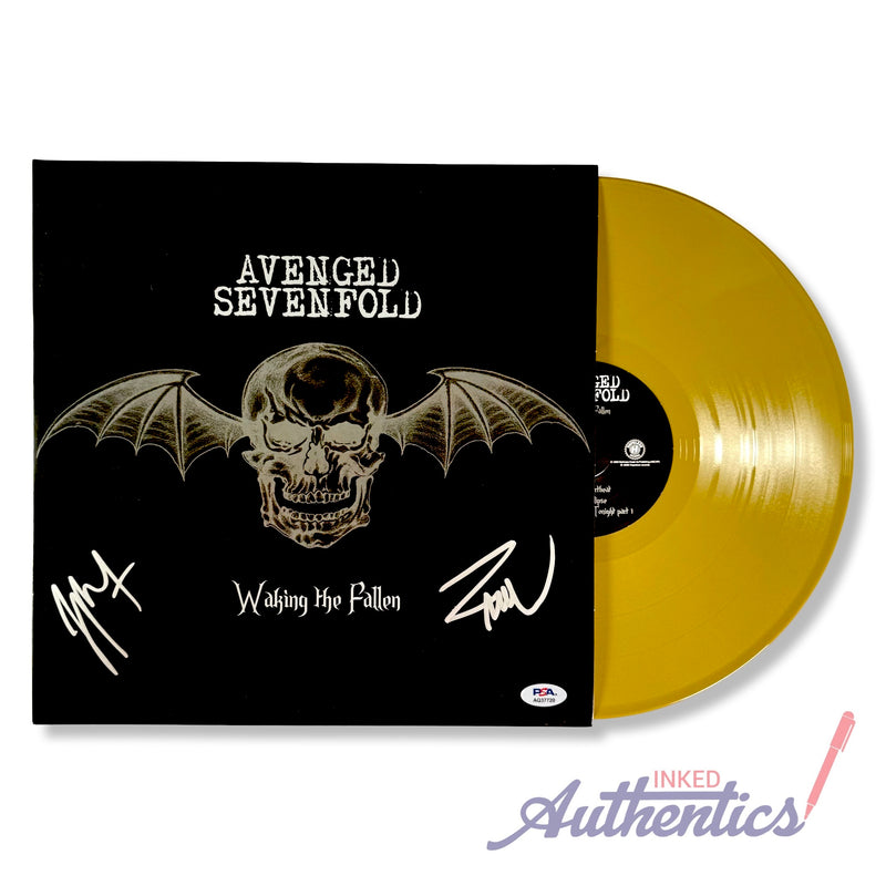 Avenged Sevenfold Signed Autographed Vinyl LP "Waking the Fallen" PSA/