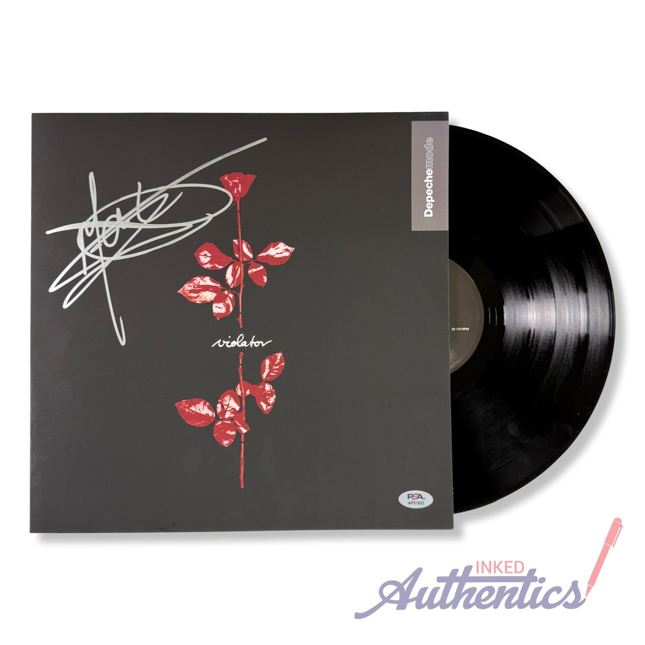 Martin Gore Signed Autographed Vinyl LP "Violator" PSA/DNA Authenticat