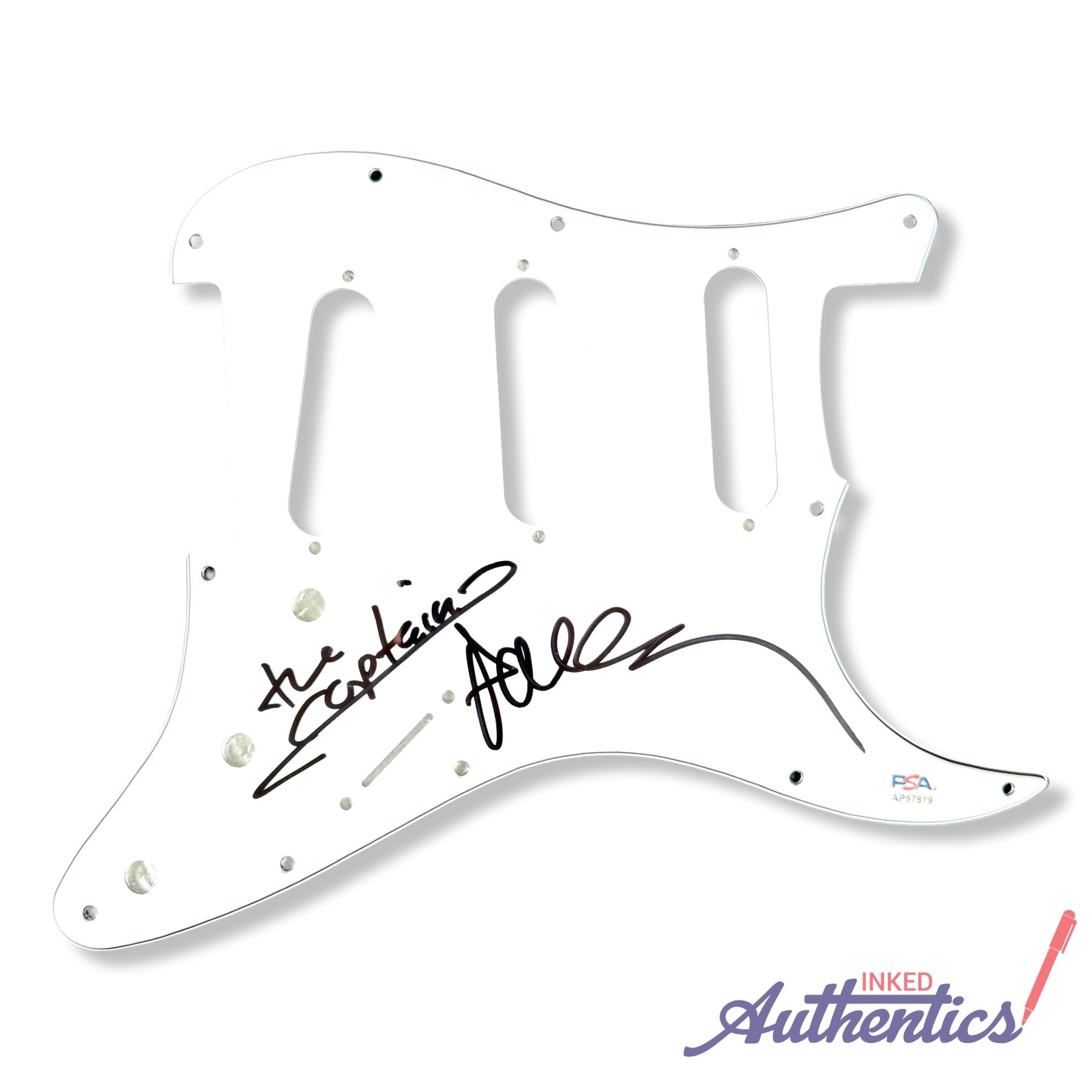 The Damned Signed Autographed Electric Pickguard PSA/DNA Authenticated