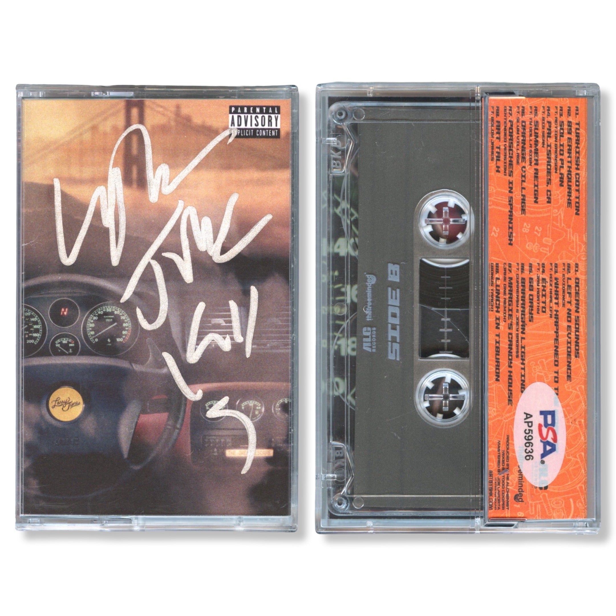 Larry June Signed Autographed Cassette Tape “The Great Escape” /500 PS