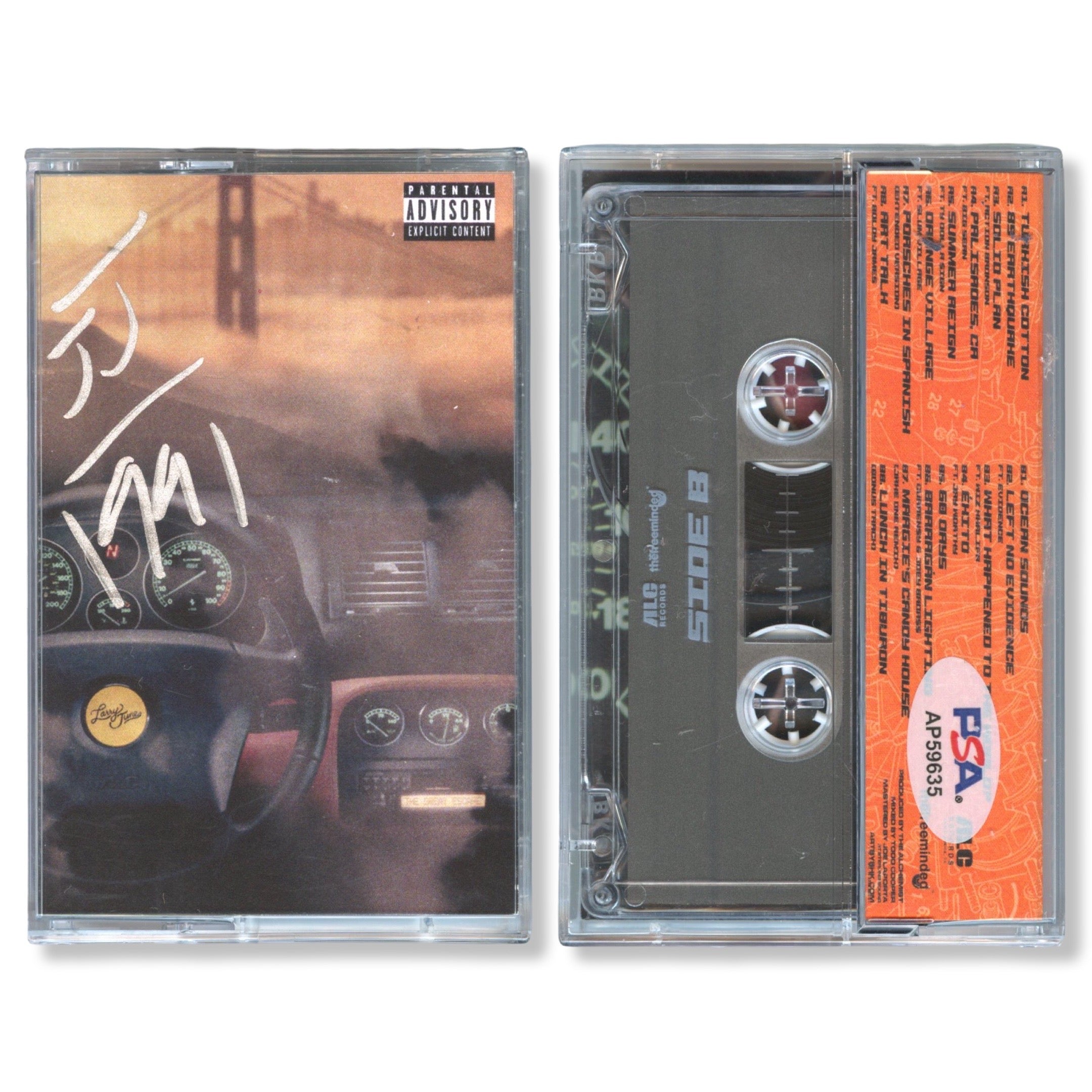 Larry June Signed Autographed Cassette Tape “The Great Escape” /500 PS