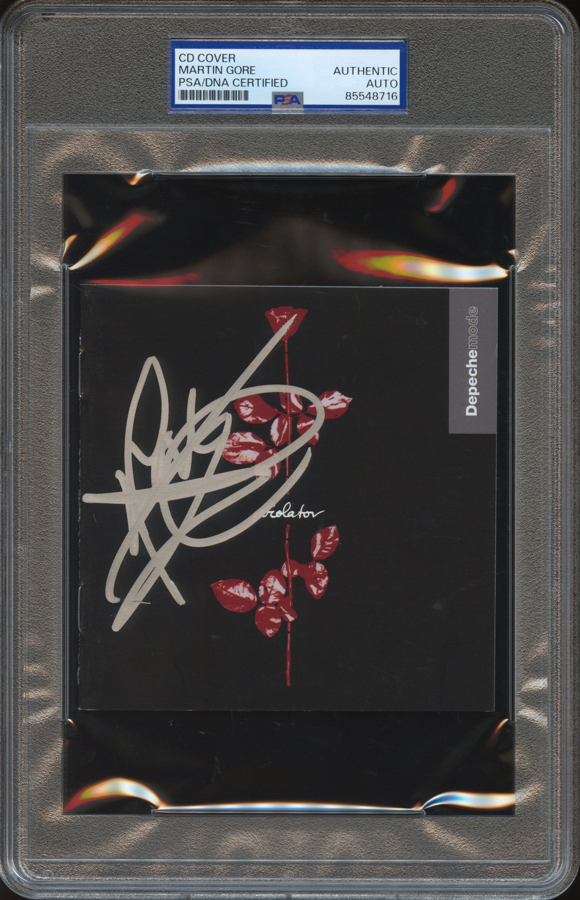 Martin Gore Signed Autographed CD Cover "Violator" PSA/DNA Authenticat