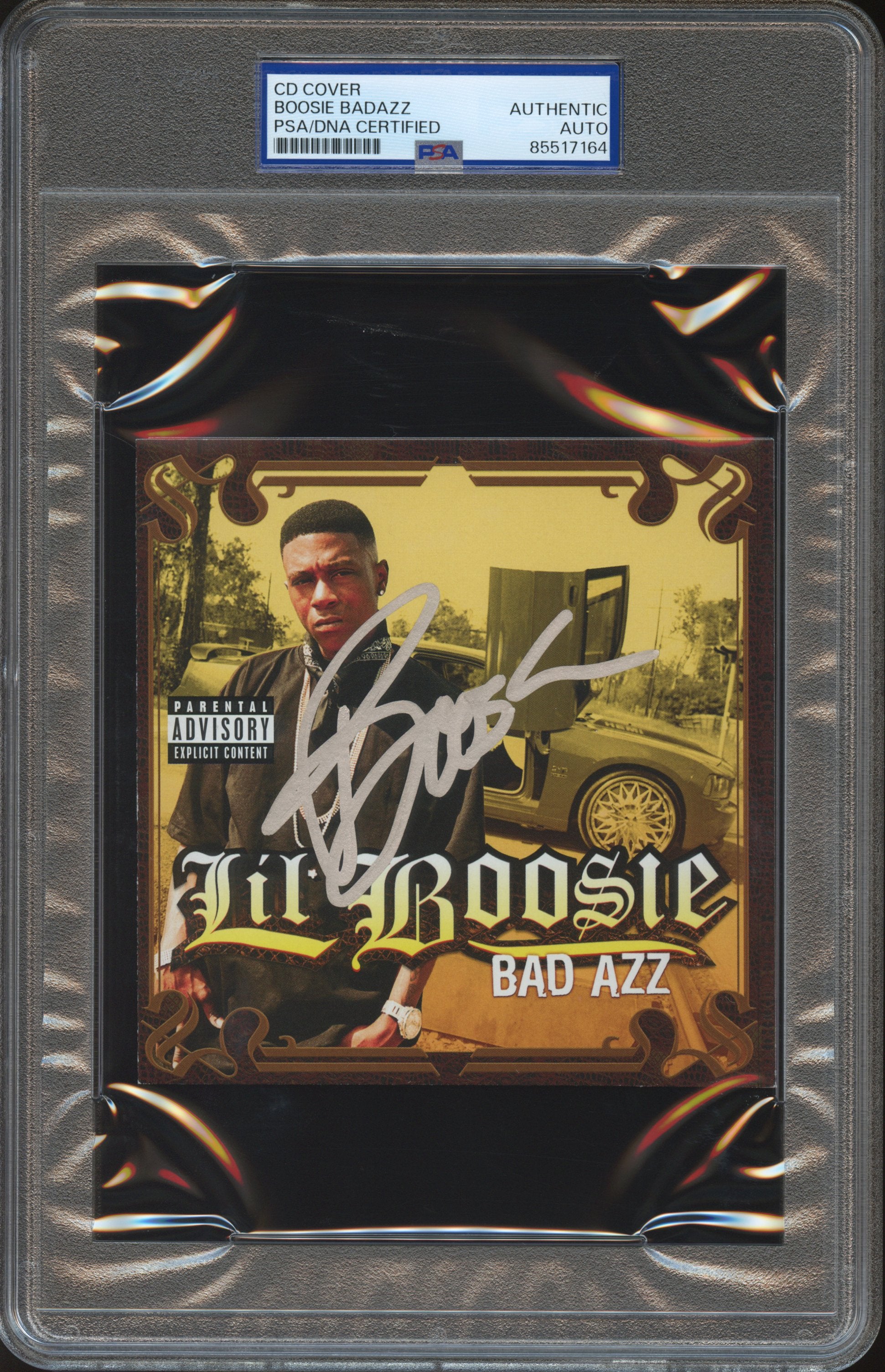 Boosie Badazz Signed Autographed CD Cover “Bad Azz” PSA/DNA Authentica