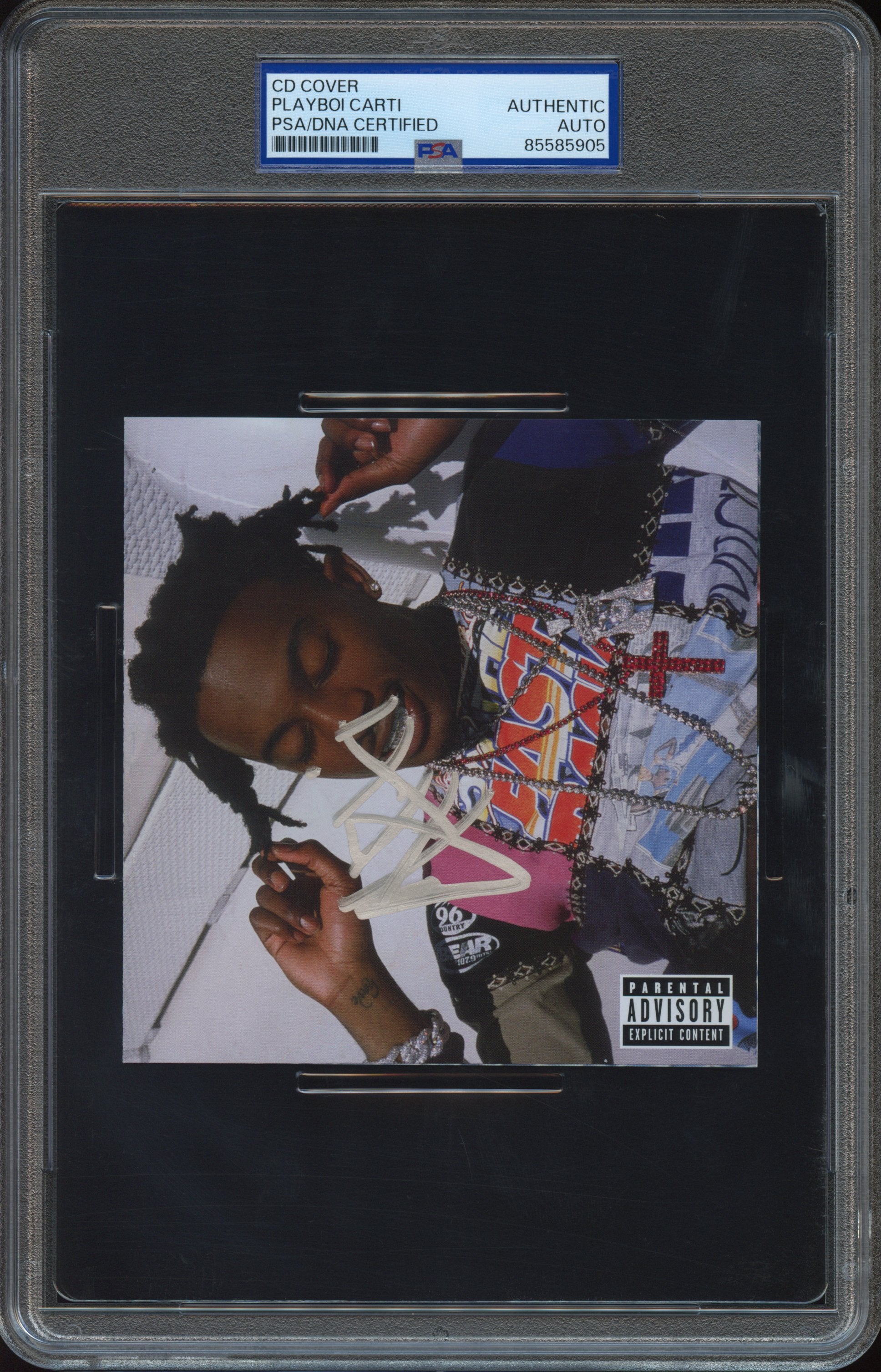 Playboi Carti Signed Autographed CD Cover “Playboi Carti” PSA/DNA Auth