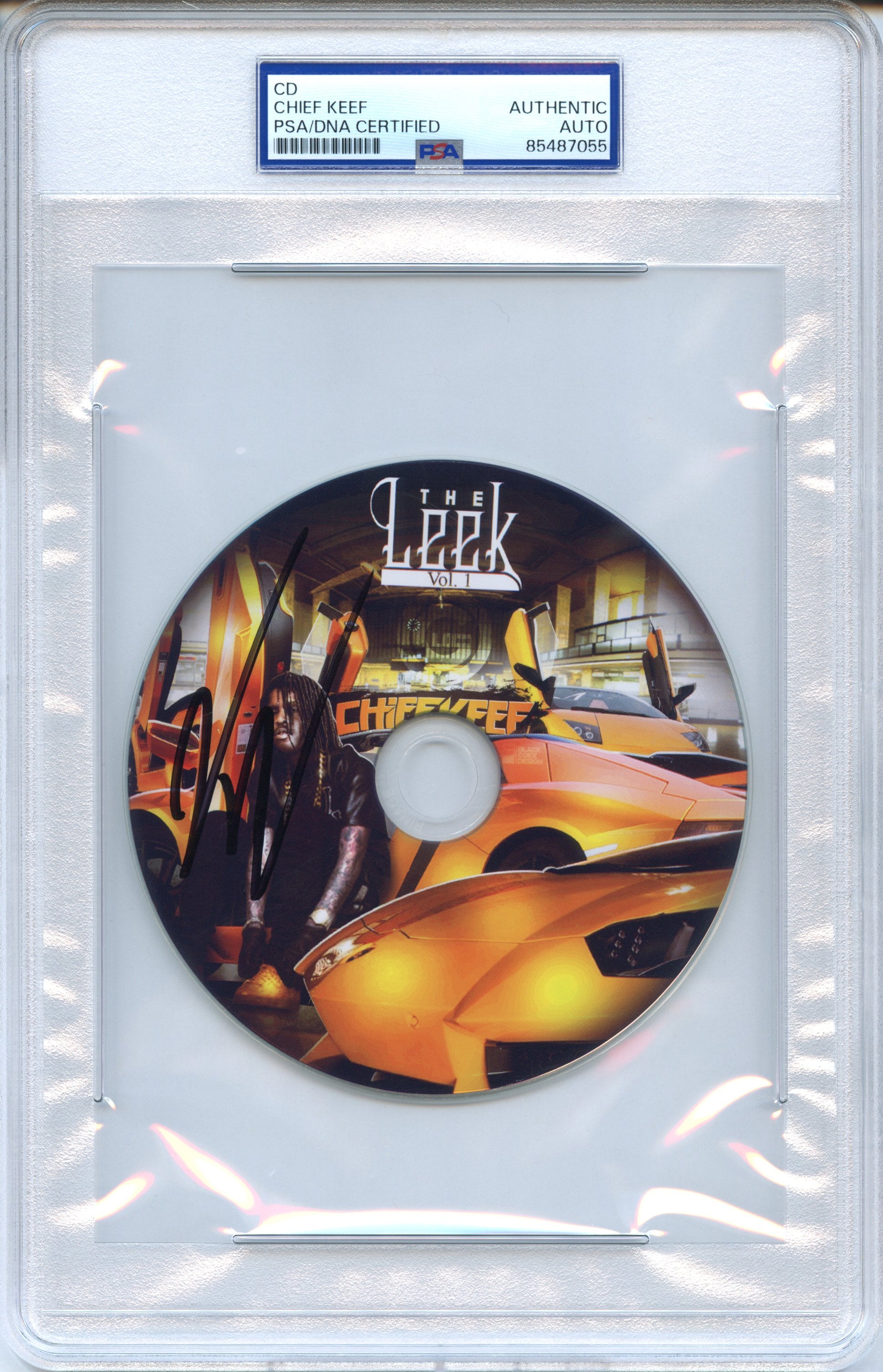Chief Keef Signed Autographed CD “The Leek (Vol. 1)” PSA/DNA Authentic