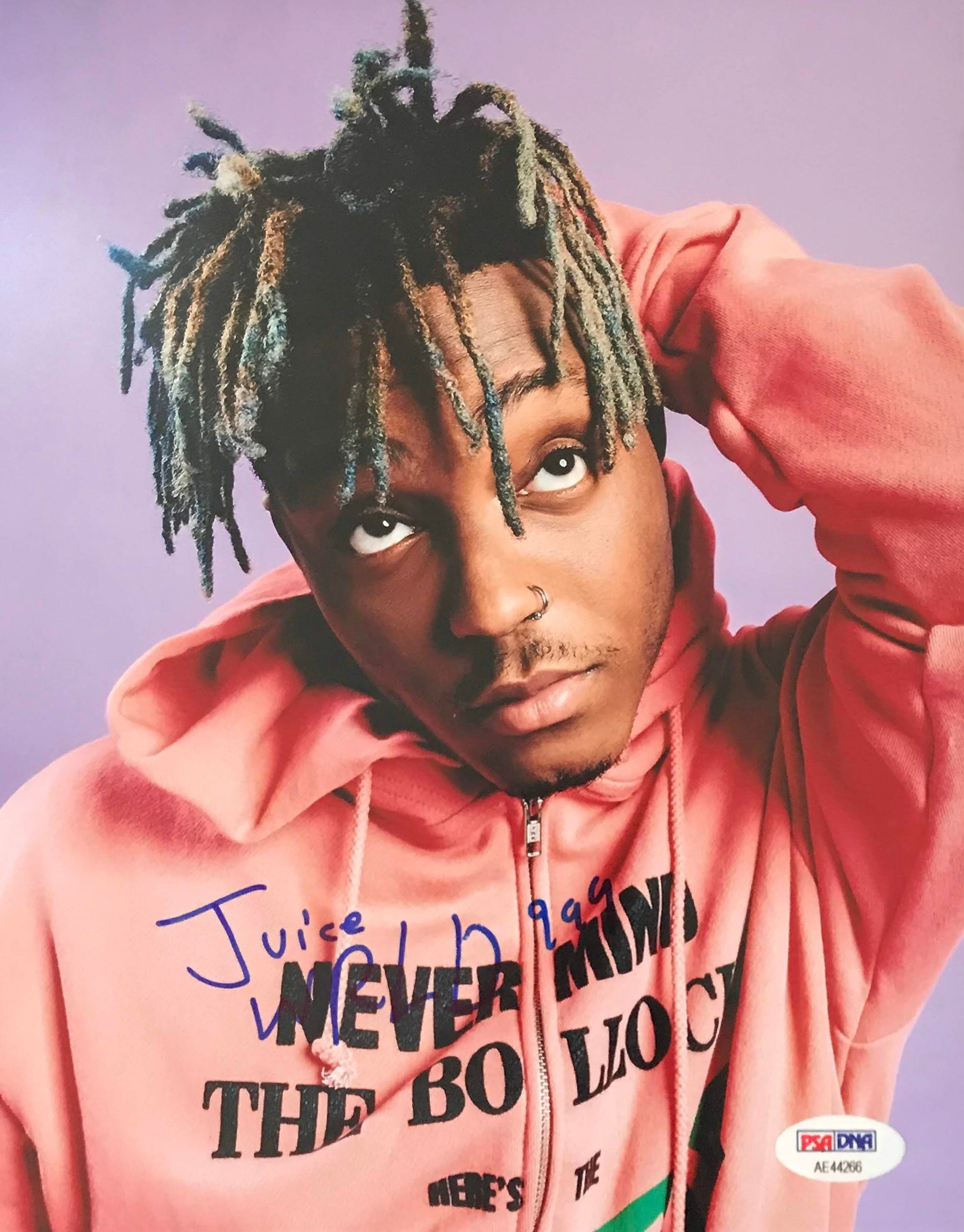 Juice WRLD Signed Autographed 8x10 Photo PSA/DNA Authenticated