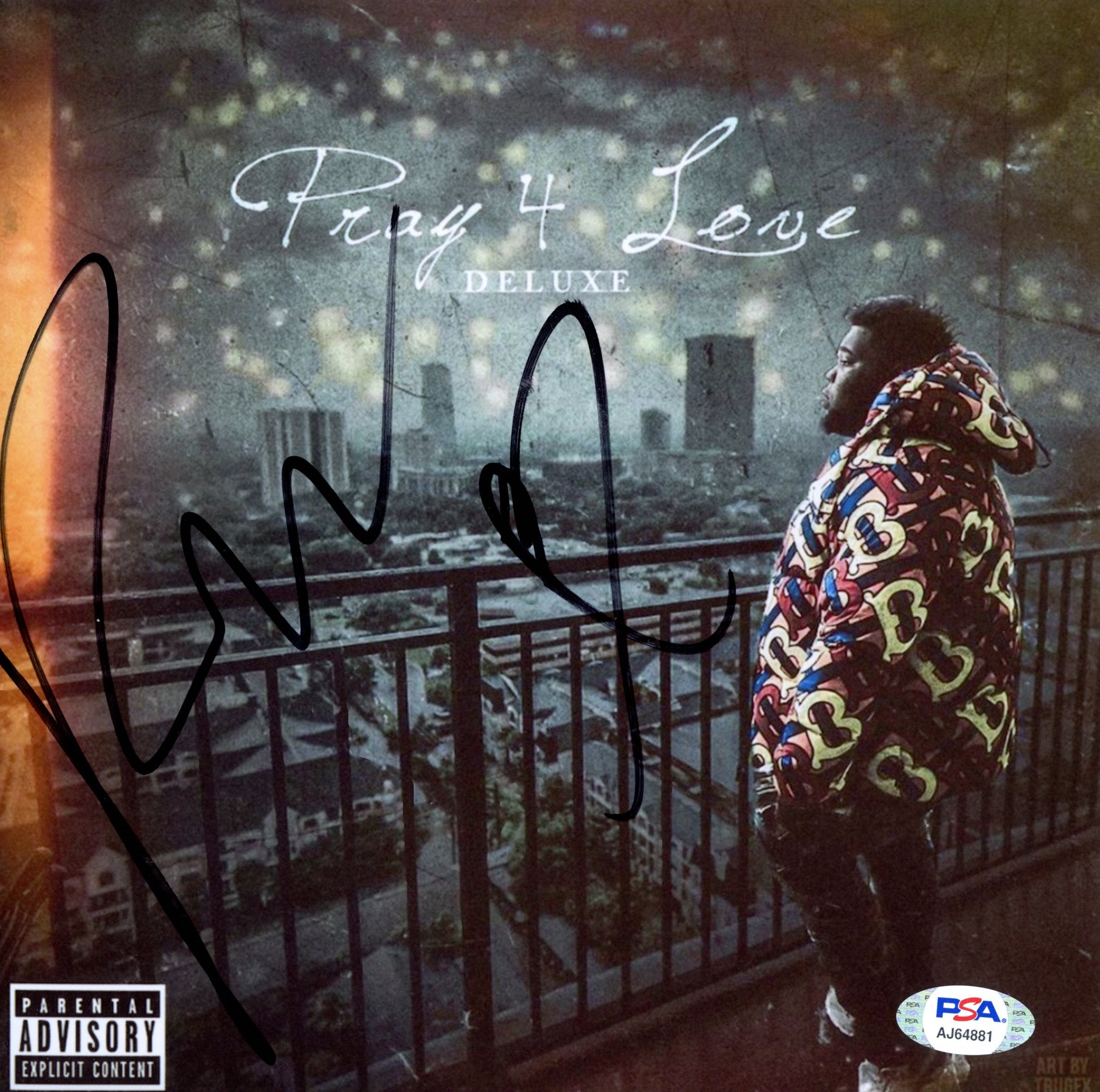 Rod Wave Signed Autographed 8x8 Photo "Pray 4 Love" PSA/DNA Authentica